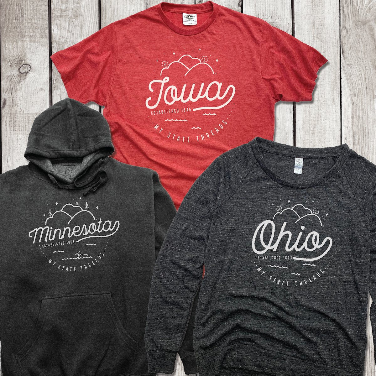 Est. Crest – My State Threads