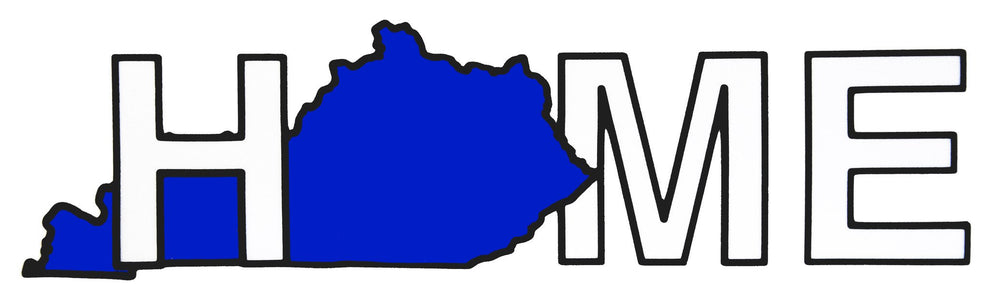Kentucky Sticker | HOME Design | Blue – My State Threads