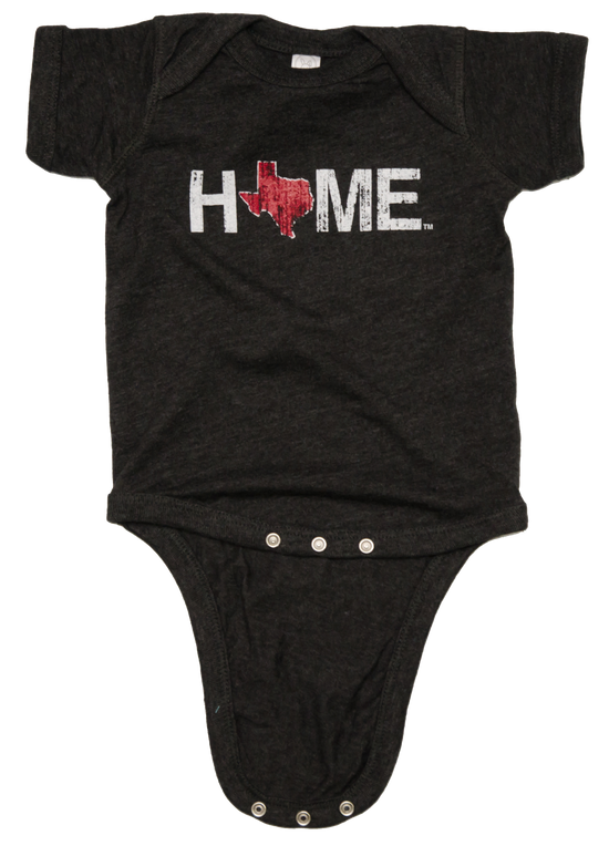 Texas Onesie | HOME Design | Maroon/White – My State Threads